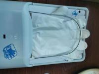 China Touchless ABS Biodegradable PE Glove Dispenser Wall Mount 419x299x89mm 12W for sale