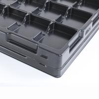 China Die Cut Conductive Black ESD Anti Static Foam IXPE EVA Foam Tray For PCB Packing for sale