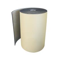 China 10mm 20mm 30mm Self Adhesive XLPE HVAC Insulation Foam For Duct Work for sale