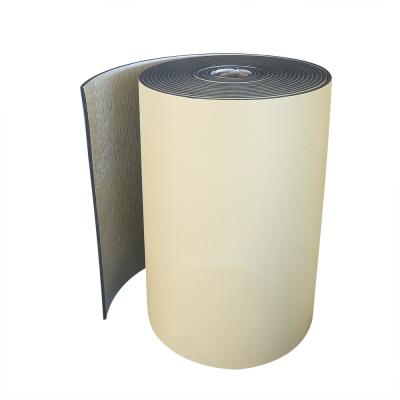 China 10mm 20mm 30mm Self Adhesive XLPE HVAC Insulation Foam For Duct Work for sale