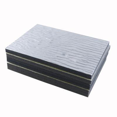 China 25kg/M³ Aluminum Foil Composite Xpe Foam Polyolefin Insulation For HVAC Ductwork for sale