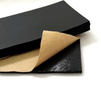 China Custom NBR PVC Foam sheet Aluminum Foil Sticky Single Sided Insulation Rubber for sale
