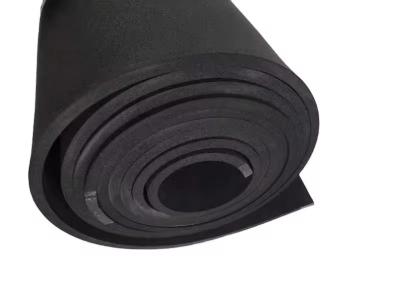 China 1-1.5m Width Sound Vibration Absorption EPDM Closed Cell Sponge Rubber for sale