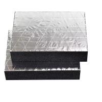 China Aging Resistance Closed Cell EPDM Adhesive Rubber Foam With Aluminum Foil for sale