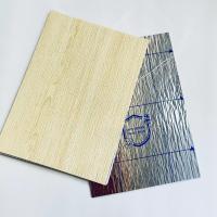China Wood Grain Series Heat Insulation 3d Foam Wall Stickers Wallpaper For Bathroom for sale