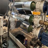 China XPE IXPE Foam Sheet Extrusion Line Machinery For Polyethylene Foam Sheet Roll Making for sale