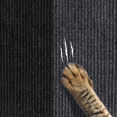 China Non Slip Cat Scratching Mat Self Adhesive Trimmable For Bedside Protection for sale