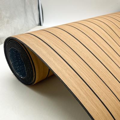 China Self Adhesive Flexible Wood Grain Grille Panels For Small Public Places Decor for sale