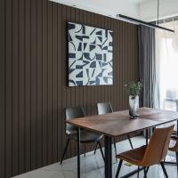 China Collision Proof IXPE Layer PVC Wallpaper Sticker Grille Board For Hotel Decor for sale