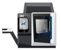China Advanced Five-Axis CNC Milling and Grinding Center for High-Precision Machining for sale