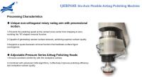 China New-Technology Six-Axis Flexible Airbag Polishing Machine for Optical Conformal Surface Finishing for sale