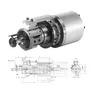 China Double Piston Measuring Type Rotary Cylinder for CNC Machine Precision Measuring Applications for sale