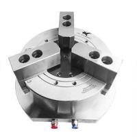 China High-Precision Ks Series Solid Two-Jaw Pneumatic Power Chuck for CNC Lathes for sale