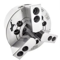 China Versatile Hollow Three-Jaw Power Chuck for Metalworking Applications for sale