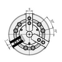 China High-Performance Middle-Solid Long Stroke Power Chuck for Precision Machining for sale