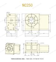 China Nc 4-Axis Cam Rotary Table for sale
