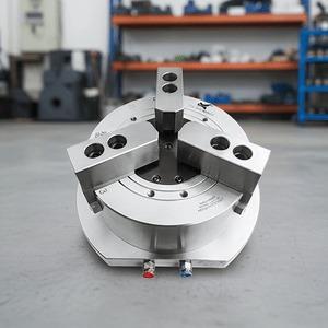 China Premium Vertical Hollow Pneumatic Chuck for Precision Machining for sale