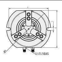 China High-Precision Vertical Solid Pneumatic Chuck CNC Lathe Machine for sale