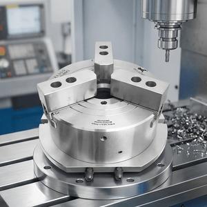 China High-Precision Vertical Solid Pneumatic Chuck CNC Lathe Machine for sale