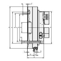 China High-Performance 3 Jaw Pneumatic Power Chuck for Precision Machining for sale
