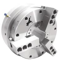 China Reliable 3 Jaw Front Mounted Chuck for Pneumatic Applications for sale