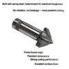 China 90-Degree Brazed Tungsten Carbide Chamfer and V-Groove Cutter for CNC Milling and Edge Finishing for sale