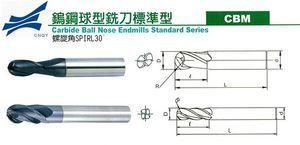 China Premium Brazed Carbide CNC End Mills for Precision Milling and Metal Machining for sale