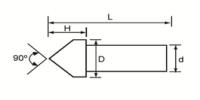 China Premium Brazed Carbide Square End Mill Cutters for Precision CNC Milling and Metal Machining for sale