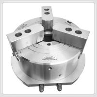 China Versatile Ky Series Solid Four-Jaw Power Chuck for Gear Part Machining for sale