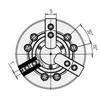 China High-Performance Pneumatic Chuck with Adjustable Features for Versatility for sale