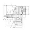China High-Speed 2-Jaw Hollow Hydraulic Chuck for Precision Machining for sale