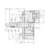 China Durable 4 Jaws Hydraulic Chuck for Precision CNC Lathes for sale