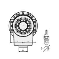 China High-Performance Hollow Rotary Oil Hydraulic Cylinder for Precision Applications for sale