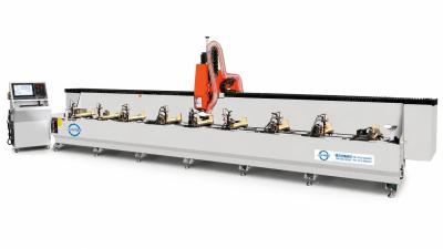 China Aluminum Profile 3-Axis CNC Machining Center for Precision Drilling, Milling, Tapping, Slotting and Cutting for sale