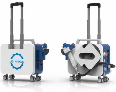China Portable Luggage-Type Pulse Fiber Laser Cleaning Machine for Rust, Paint and Metal Surface Cleaning for sale