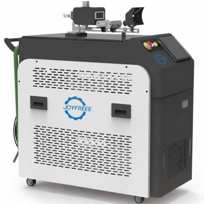 China Composite Continuous and Pulse Fiber Laser Cleaning Machine for Industrial Rust Removal and High-Cleanliness Surface Treatment for sale