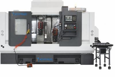 China HNC-42S Multi-Axis CNC Lathe Series with Power Tooling and Dual-Spindle Options for sale