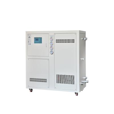 China 10 Ton Water Cooled Chiller Danfoss Compressor R407C Refrigerant Industrial Cooling Capacity for sale