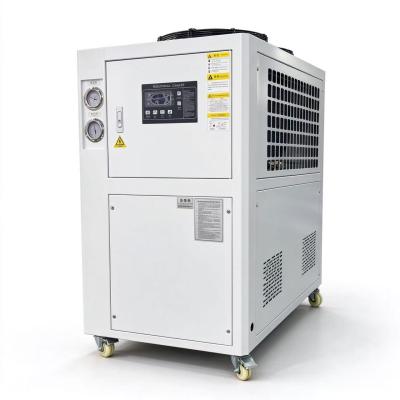 China 5HP Industrial Air Cooled Chiller 15.5kW Portable Glycol Chiller for Injection Molding Machine for sale