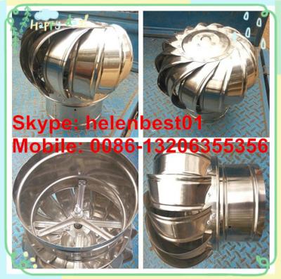 China 150mm Stainless Steel Roof Turbo Ventilator for Tube Duct Natural Ventilation for sale
