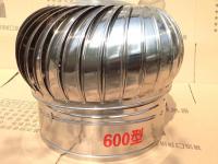 China 24 Inch Non Power Roof Exhaust Ventilator Stainless Steel SS304 600mm for sale