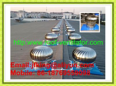China 760mm Wind Driven Roof Turbo Ventilator Stainless Steel Factory Workshop for sale