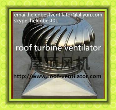 China 600mm Stainless Steel Roof Cowl Turbine Ventilator for Warehouse Workshop Ventilation for sale