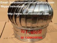 China 650mm Stainless Steel 304 Roof Wind Turbine Ventilator for Industrial Ventilation for sale