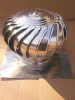 China 120mm Stainless Steel SS304 No Power Turbine Ventilator Fan for Ventilation Pipe for sale