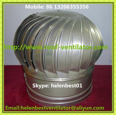 China Stainless Steel 304 Roof Turbine Ventilator 1000mm No Power Ventilation Fan for sale