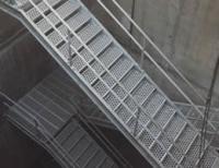 China Durable Anti Skid Safety Round Grating Anti Rust Pre Galvanized Steel Grating for sale