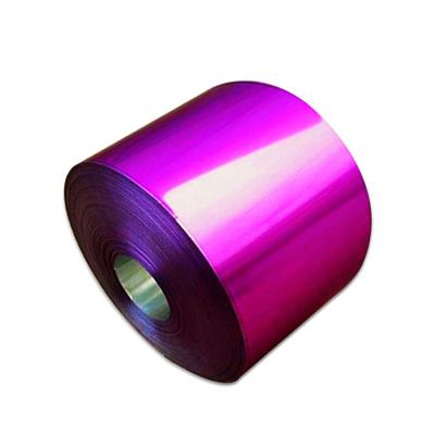 China ISO Purple Color Coated Aluminum Coil Billboards 5052 Aluminum Coil for sale