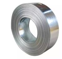 China Cold Rolled Galvanized Steel Strip Coil 600-1250mm Chromated Galvanised Metal Strip for sale