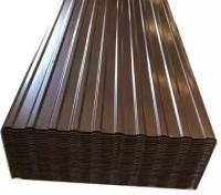 China Prepainted Color Coated Zinc Aluminium Roof 3-120mm Thick Gi Corrugated Sheet for sale